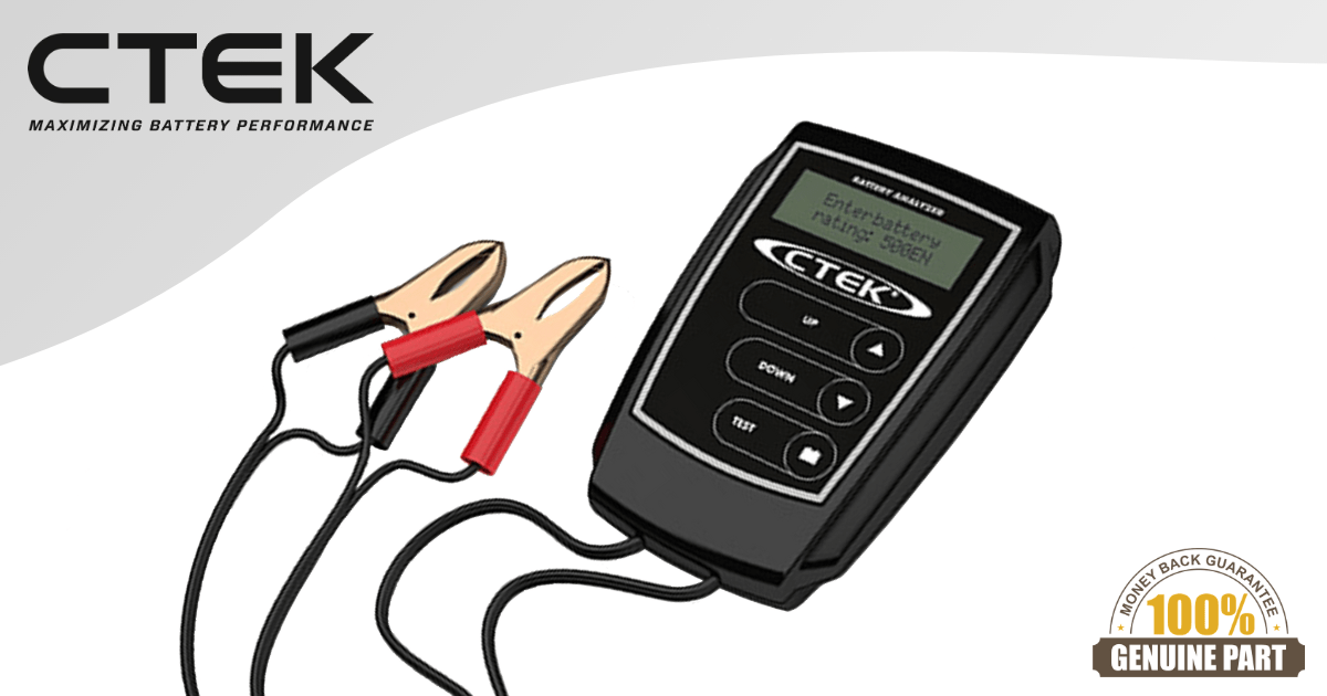 CTEK Car Battery Analyzer CCA - Test Lead acid batteries Good or Bad