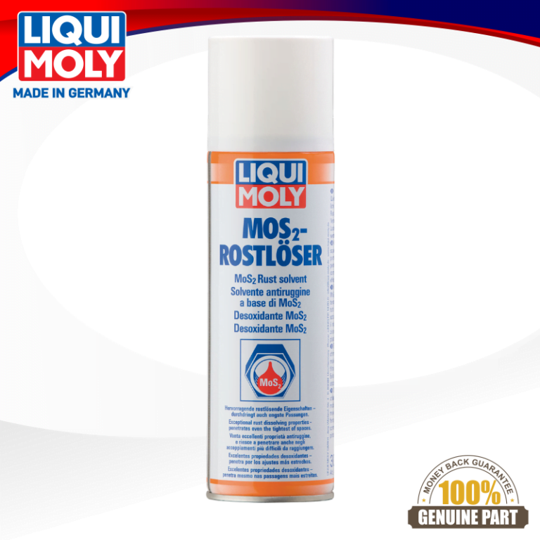 MoS2 Rust Solvent (300ml) | Fast-acting rust solvent spray with MoS2