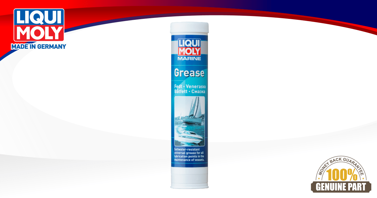 LIQUI MOLY Marine Grease (400g) - Long lasting heavy duty water ...
